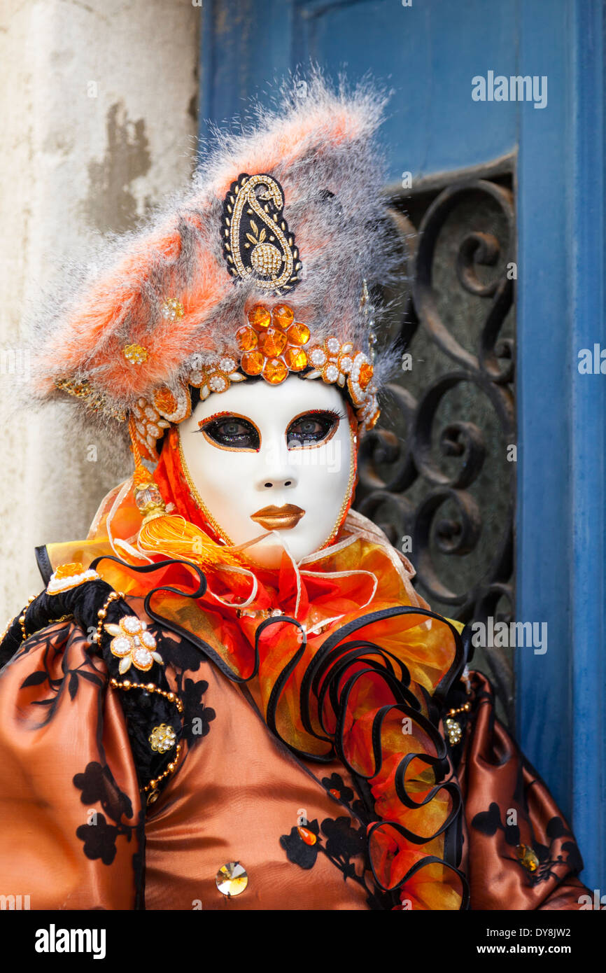 Venice carnival mask costume hi-res stock photography and images - Alamy