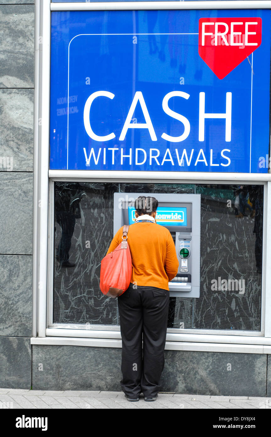 Free Cash withdrawal machine Stock Photo - Alamy