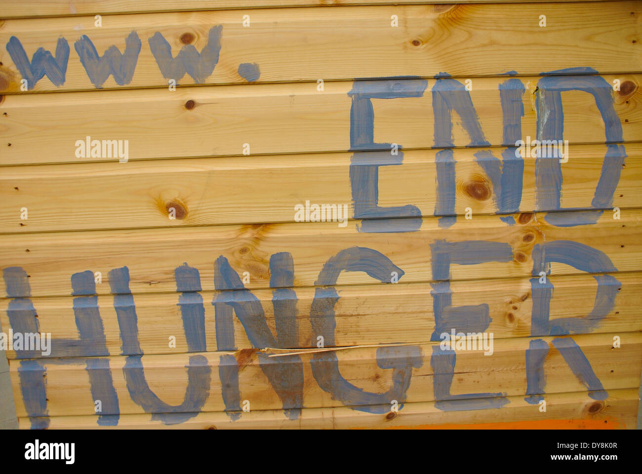 Famine hunger sign Stock Photo - Alamy