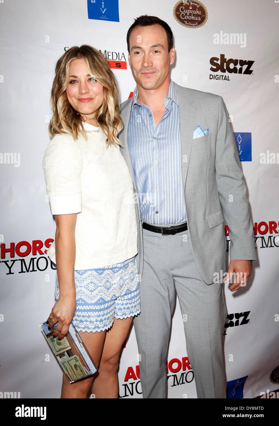Los Angeles, CA, USA. 9th Apr, 2014. Kaley Cuoco-Sweeting, Chris Klein ...