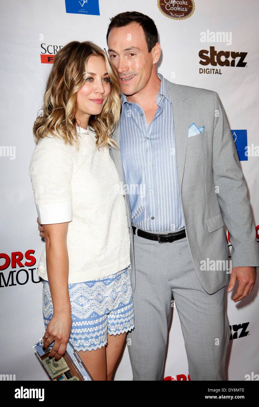 Los Angeles, CA, USA. 9th Apr, 2014. Kaley Cuoco-Sweeting, Chris Klein ...