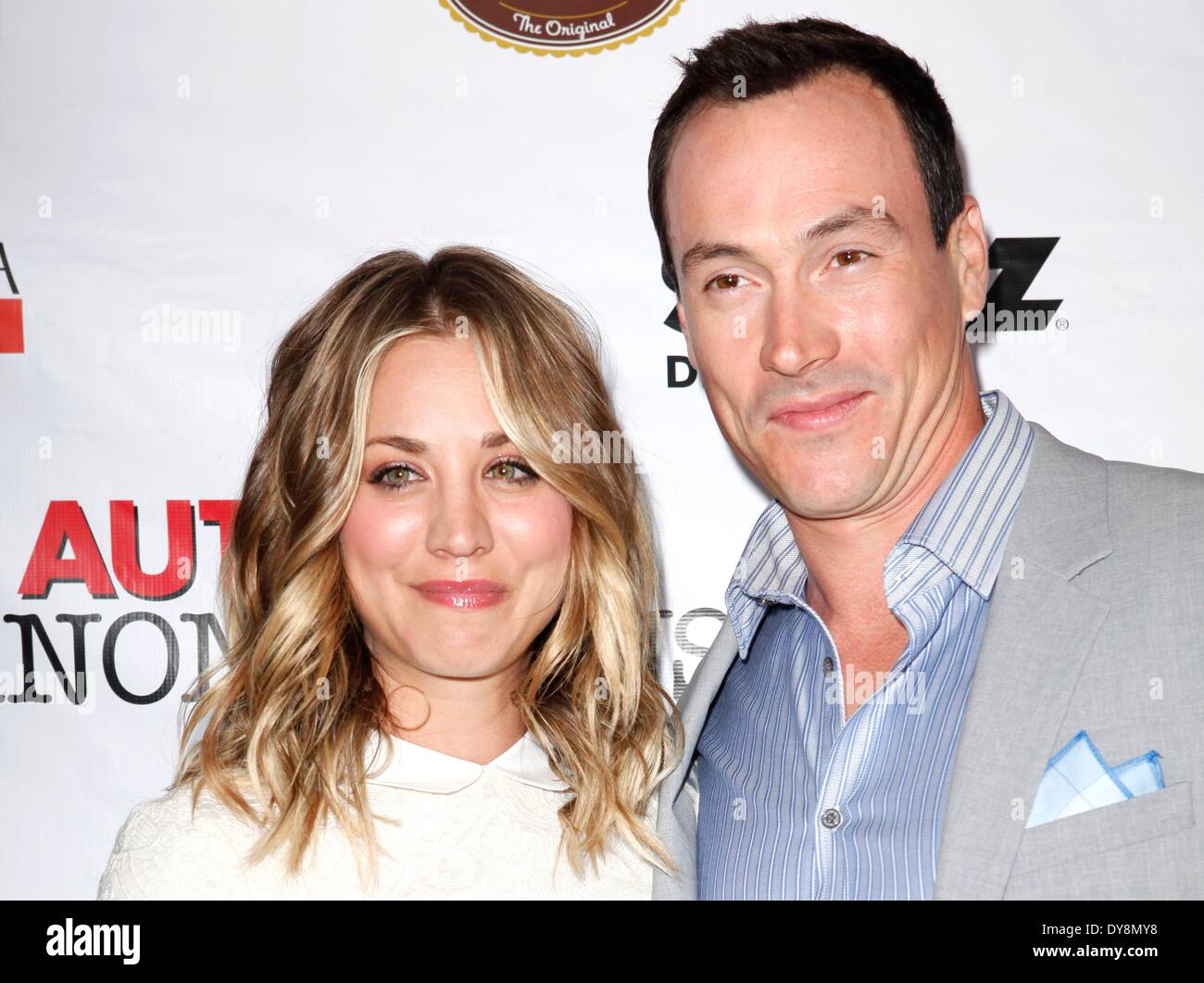 Los Angeles, CA, USA. 9th Apr, 2014. Kaley Cuoco-Sweeting, Chris Klein ...