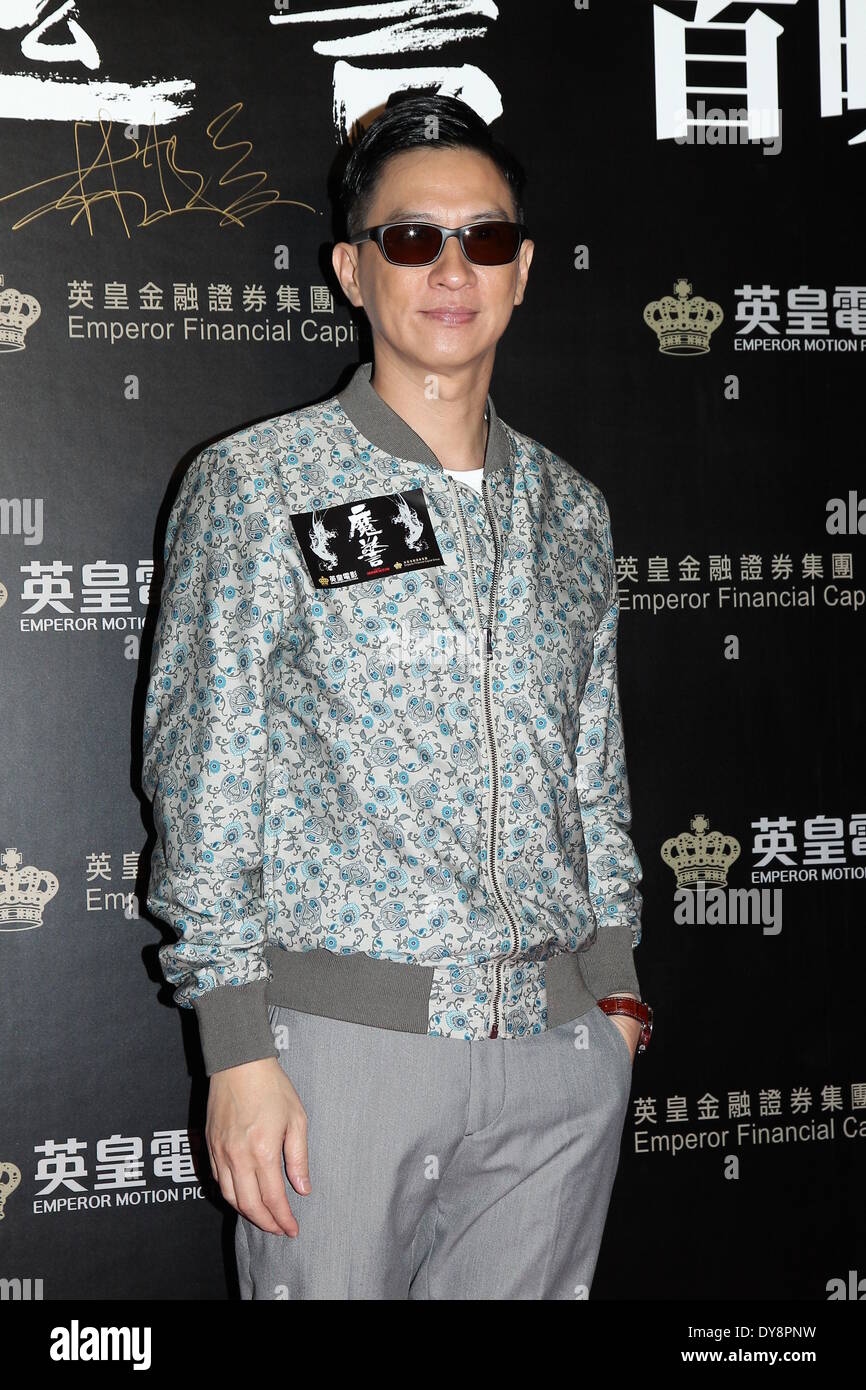 Hong Kong, China. 8th Apr, 2014. Actress Christie Chen, actors Nick ...