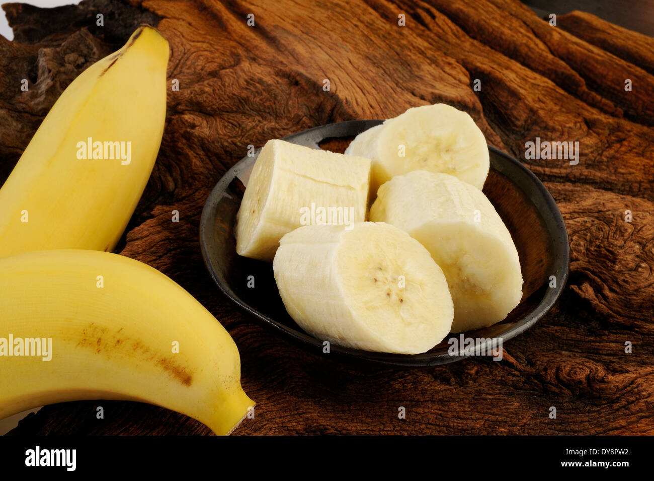 Sliced banana hi-res stock photography and images - Alamy