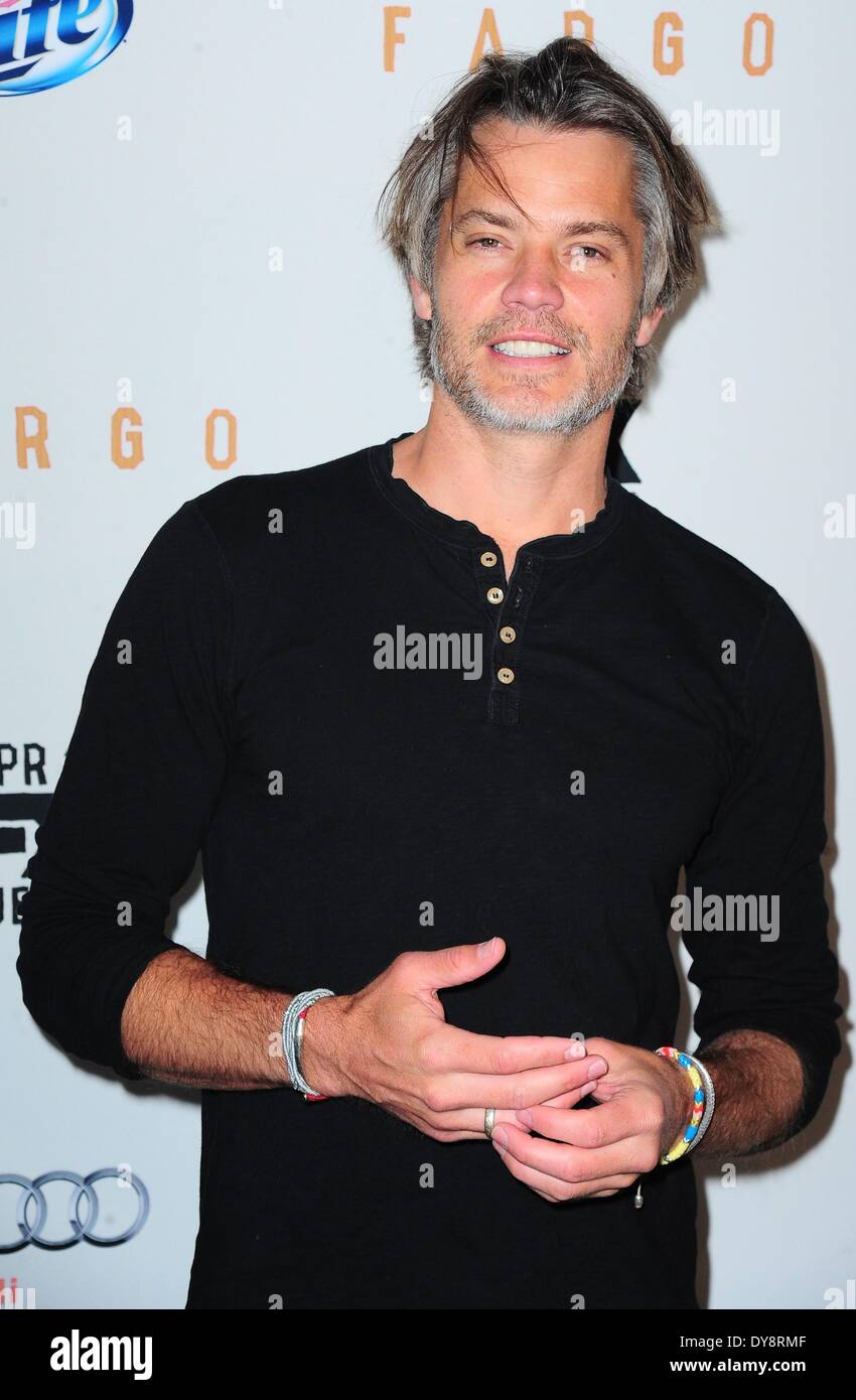 New York, NY, USA. 9th Apr, 2014. Tim Olyphant at arrivals for FX ...