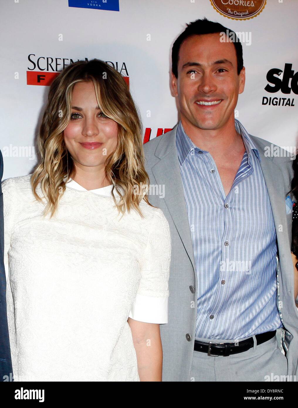 Los Angeles, CA, USA. 9th Apr, 2014. Kaley Cuoco-Sweeting, Chris Klein ...