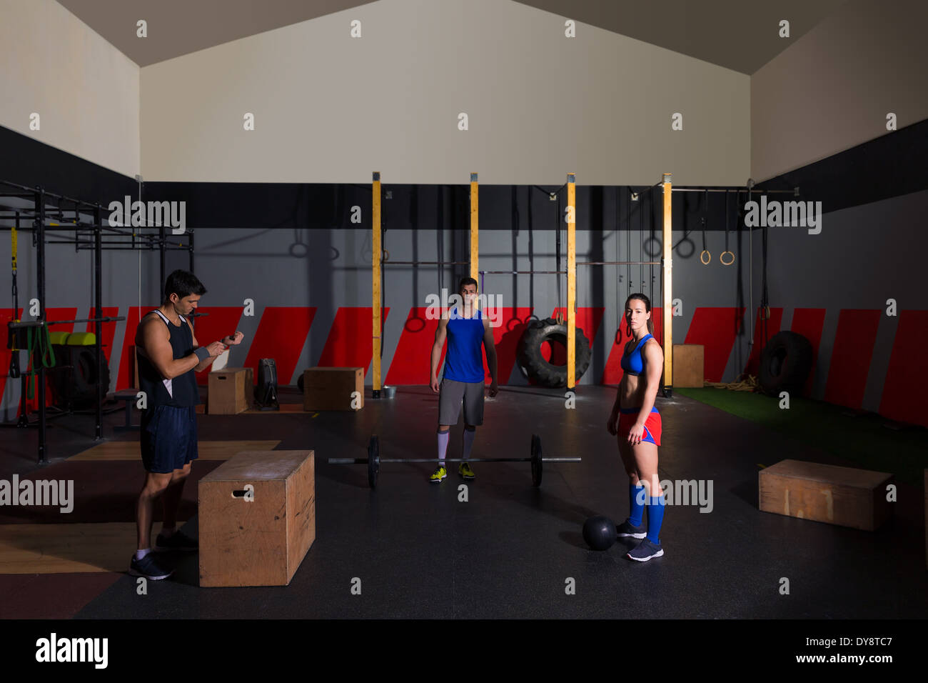 Jump team exercises hi-res stock photography and images - Alamy
