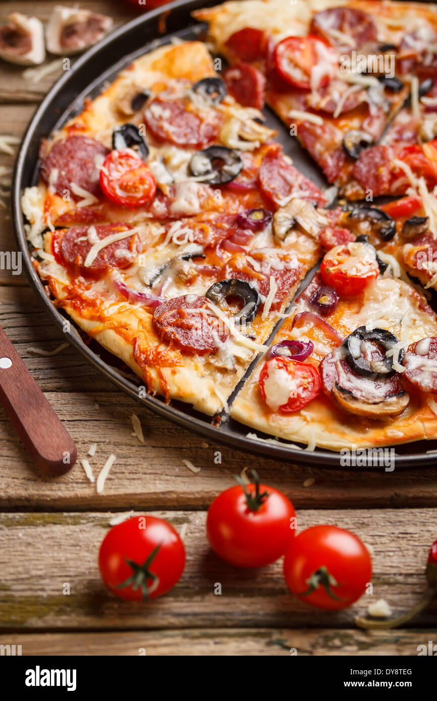 Italian pizza slice hi-res stock photography and images - Alamy