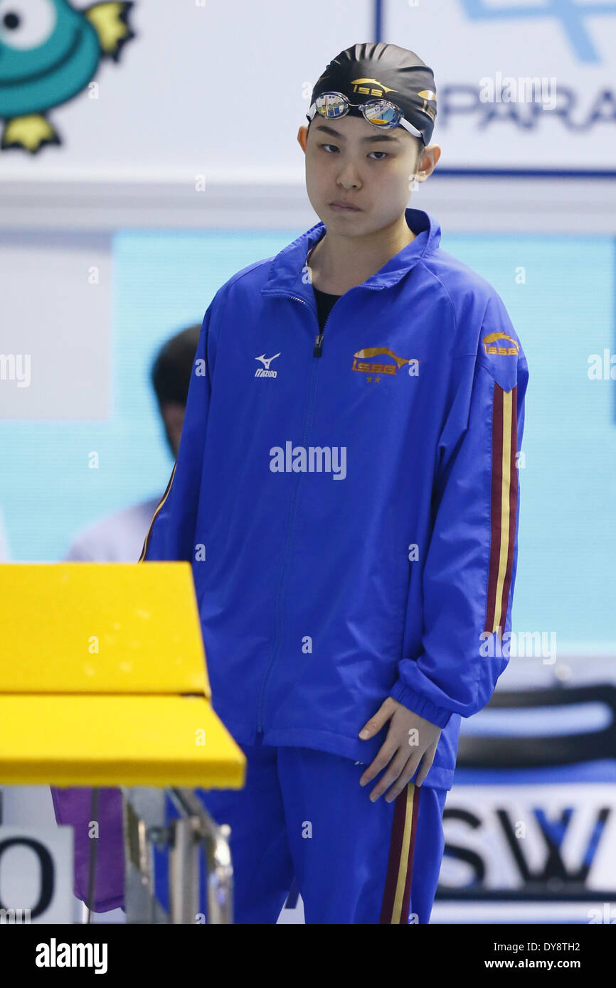 Tatsumi International Swimming Pool, Tokyo, Japan. 10th Apr, 2014 ...