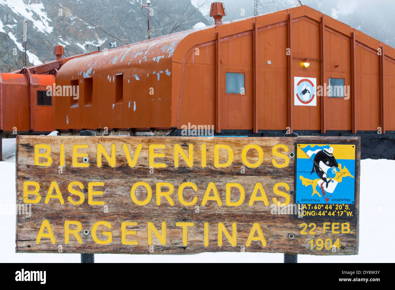 Argentinian research base in antarctica hi-res stock photography and ...