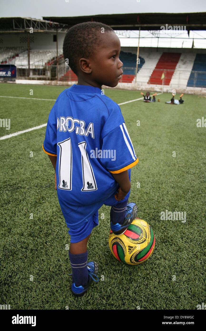 Young Kelvin Harris on the soccer pitch. He was given the nickname ...