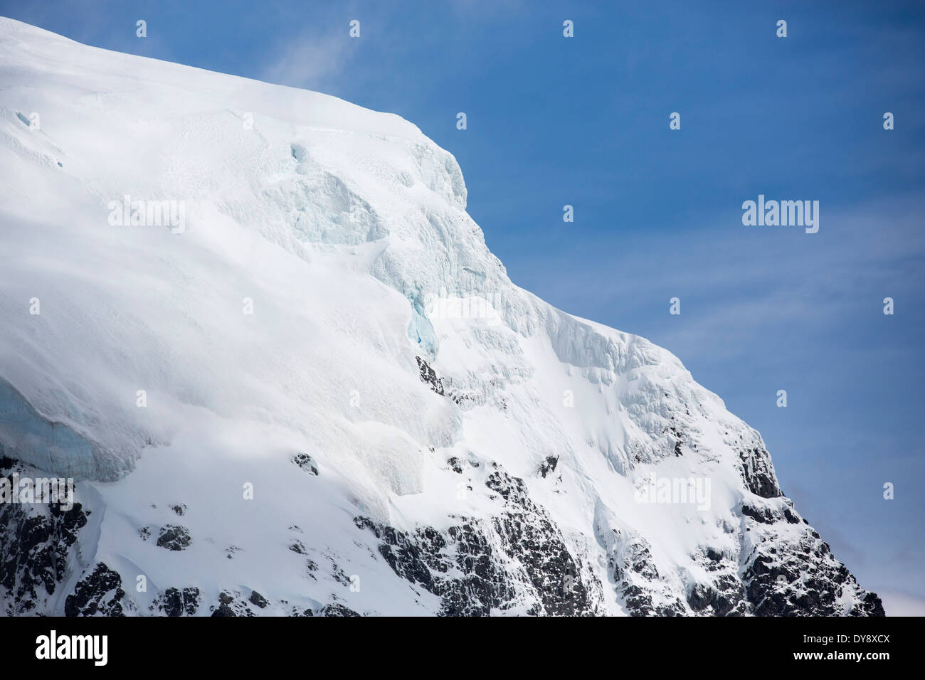 A receding glacier at Base Orcadas which is an Argentine scientific ...
