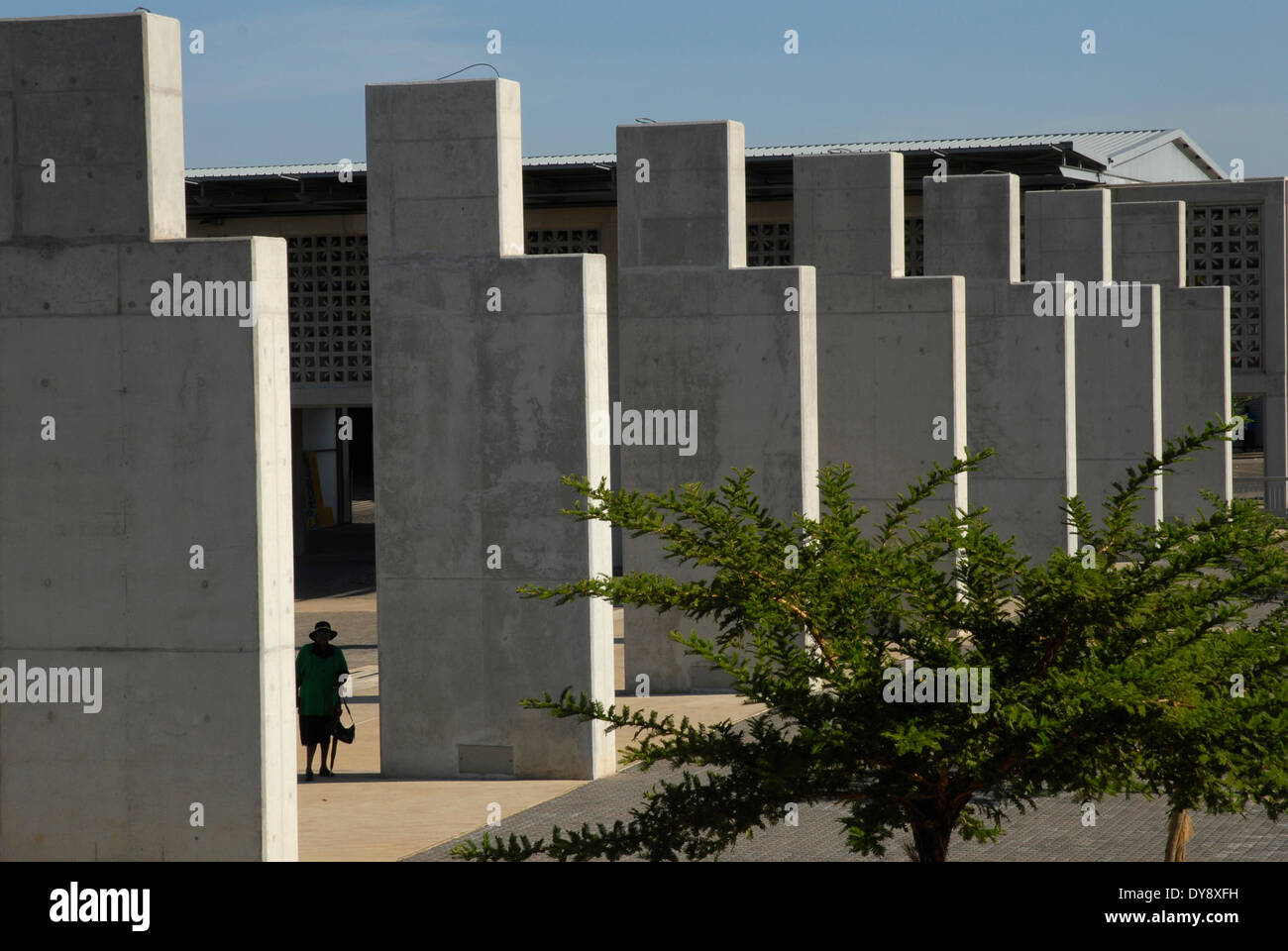 South Africa, Soeto, 2008: Walter Sisulu Square in the area of Kliptown ...
