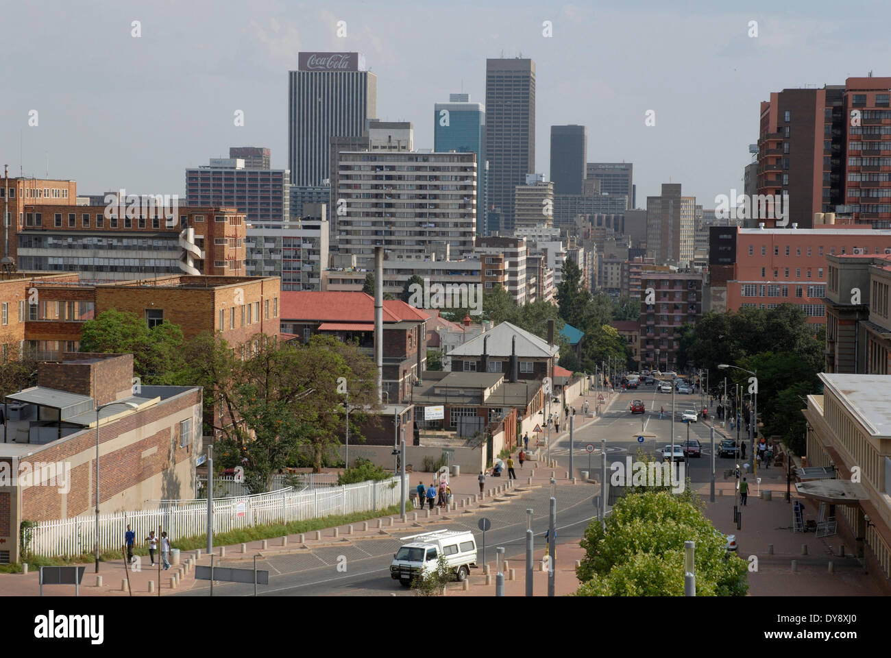 South Africa, Johannesburg, 2008, Constitutional Hill and surrounding ...