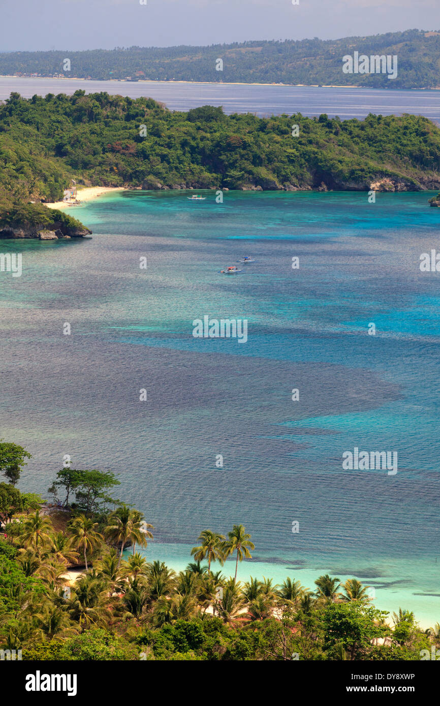Philippines, Visayas, Boracay Island, View from Mt Luho Stock Photo - Alamy