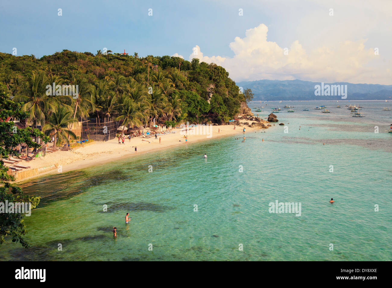 Philippines, Visayas, Boracay Island, Diniwid Beach Stock Photo - Alamy