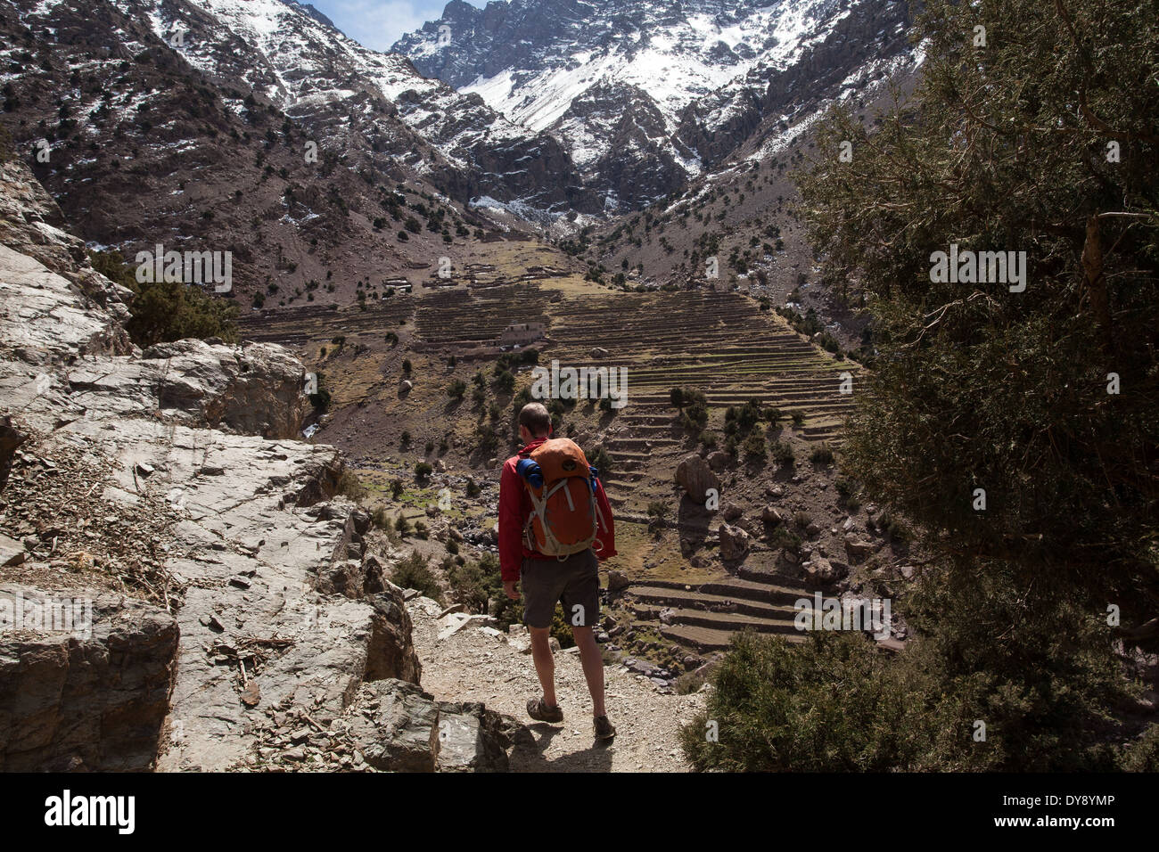 Hike atlas mountains hi-res stock photography and images - Alamy