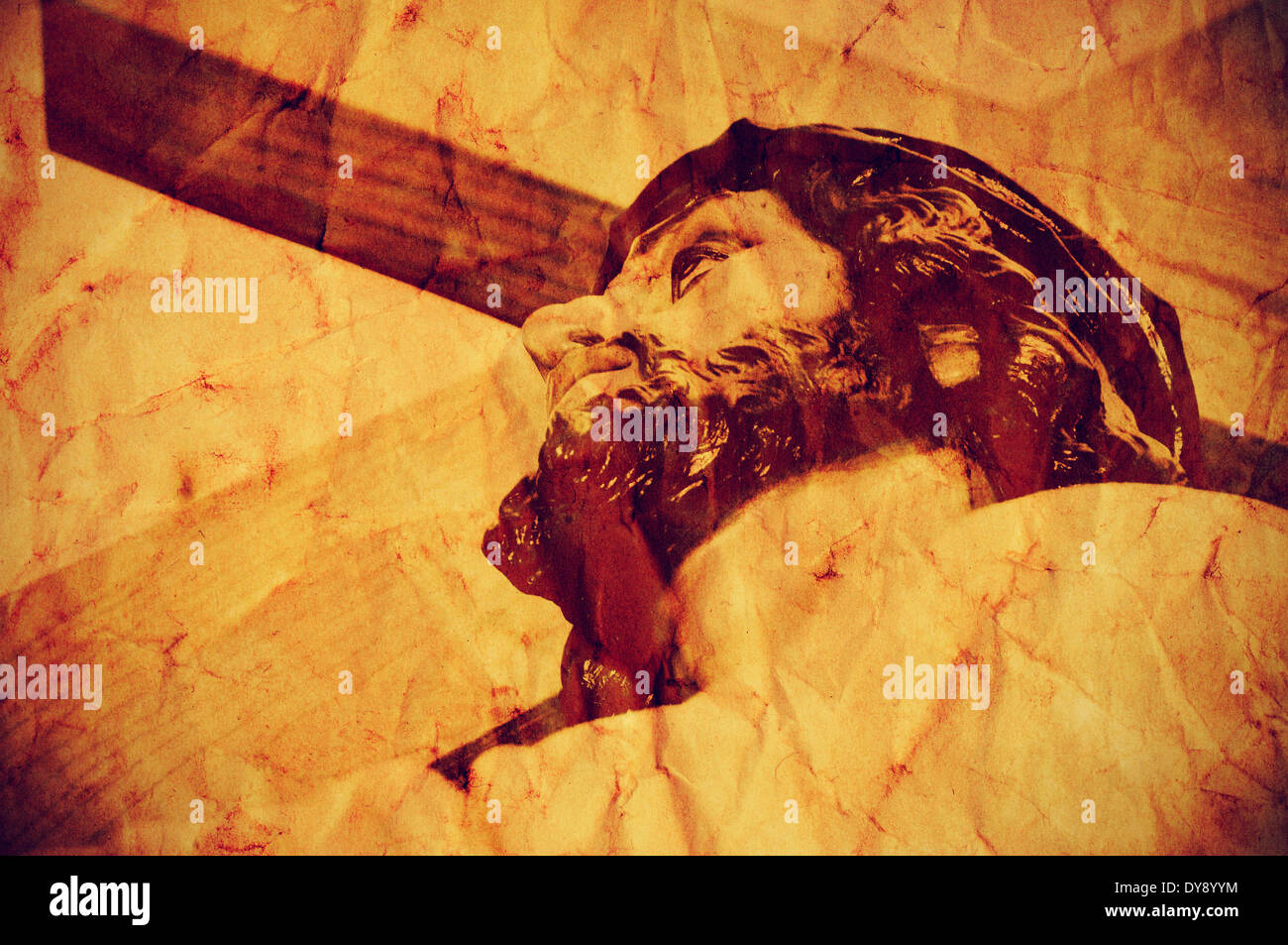 Image jesus christ carrying cross hi-res stock photography and images - Alamy