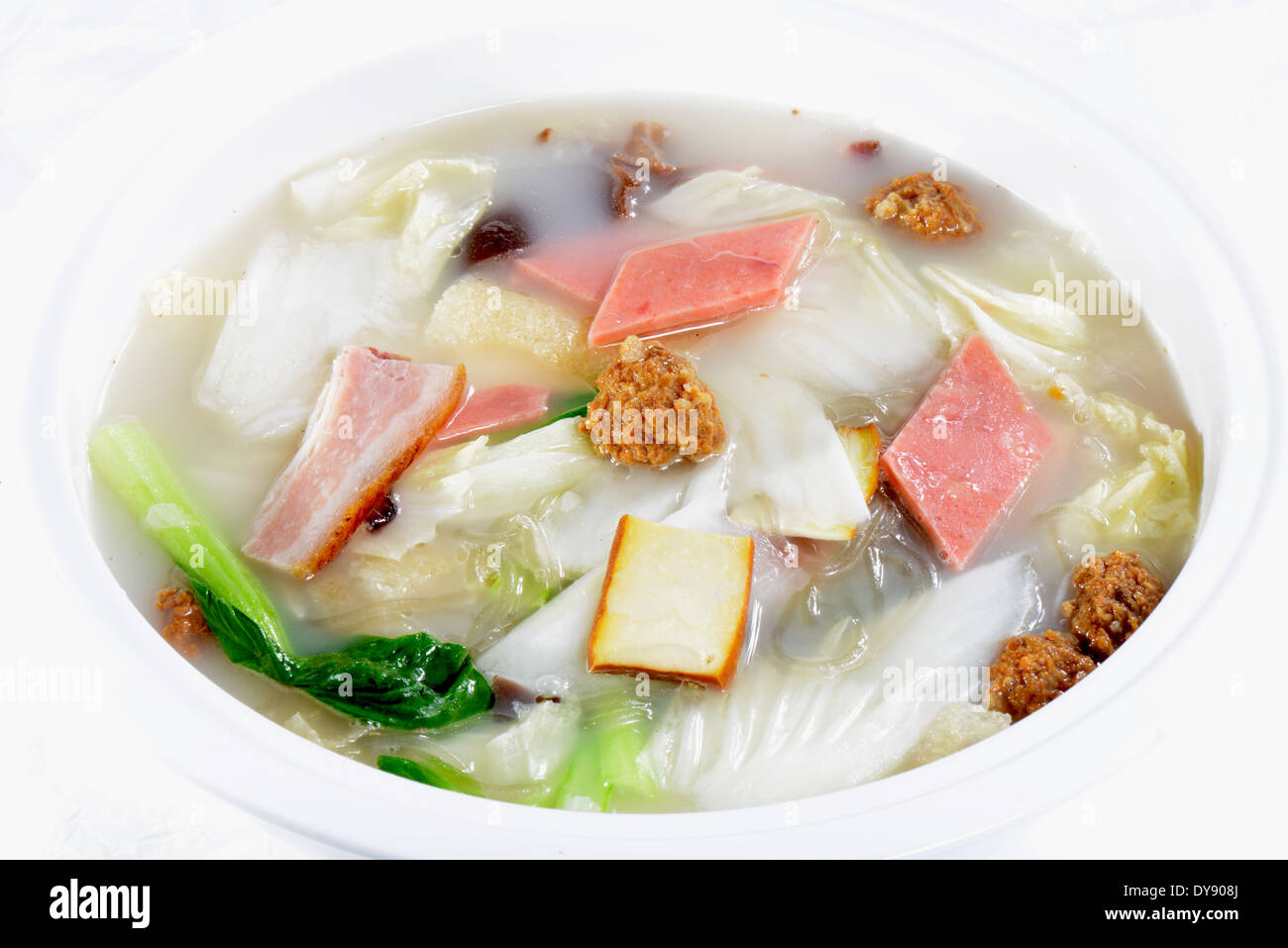 Chinese Food: Vegetable soup Stock Photo - Alamy