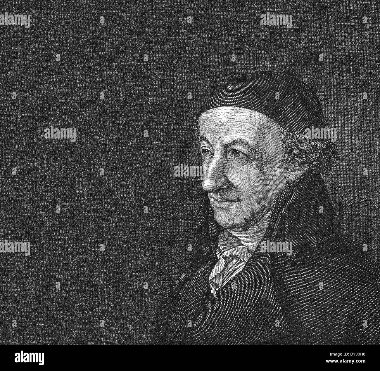 Christoph Martin Wieland, 1733 - 1813, a German poet, translator and ...
