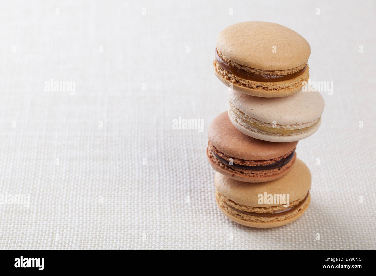 French traditional dessert macaroons Stock Photo - Alamy