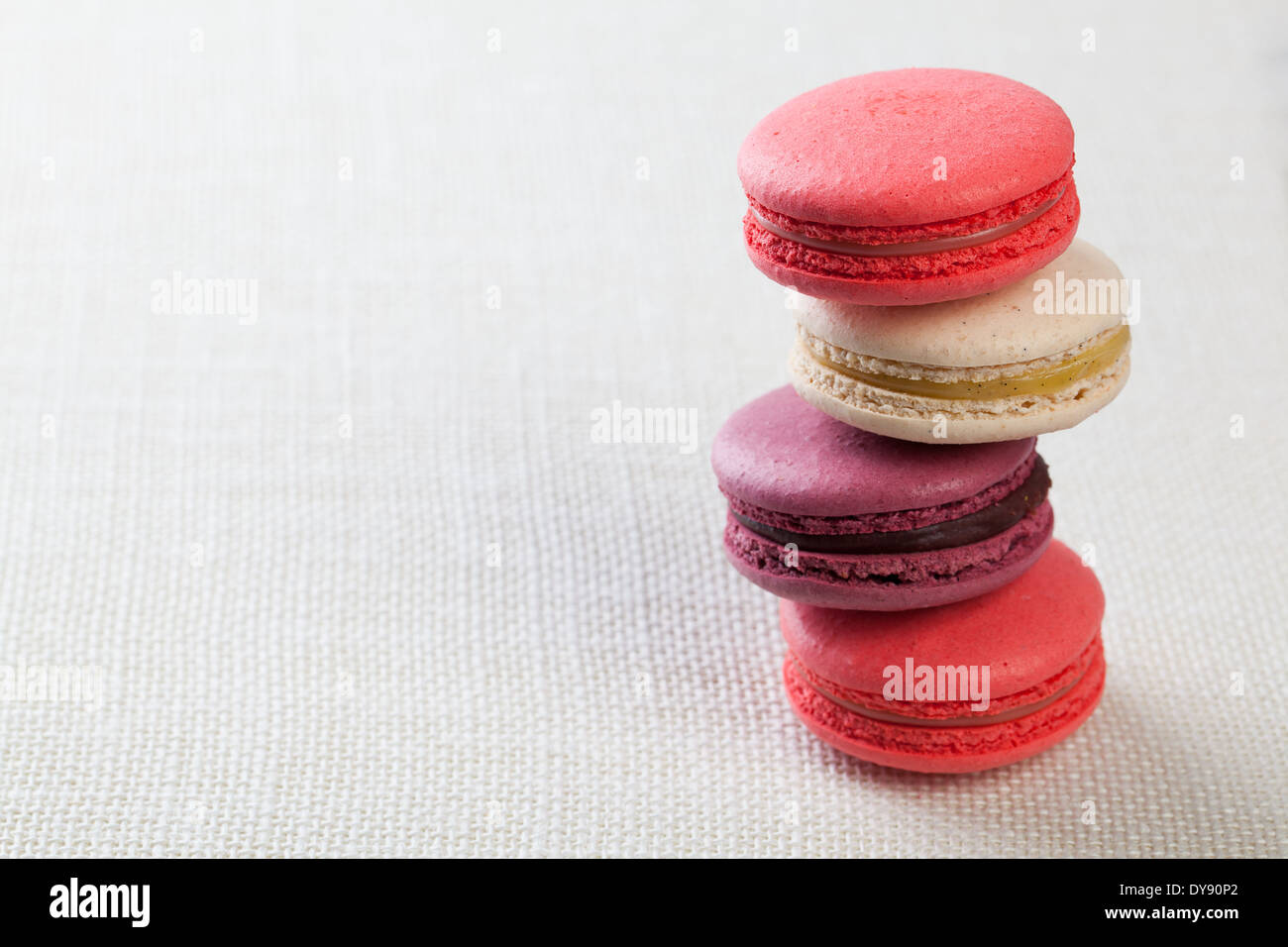 French traditional dessert macaroons Stock Photo - Alamy