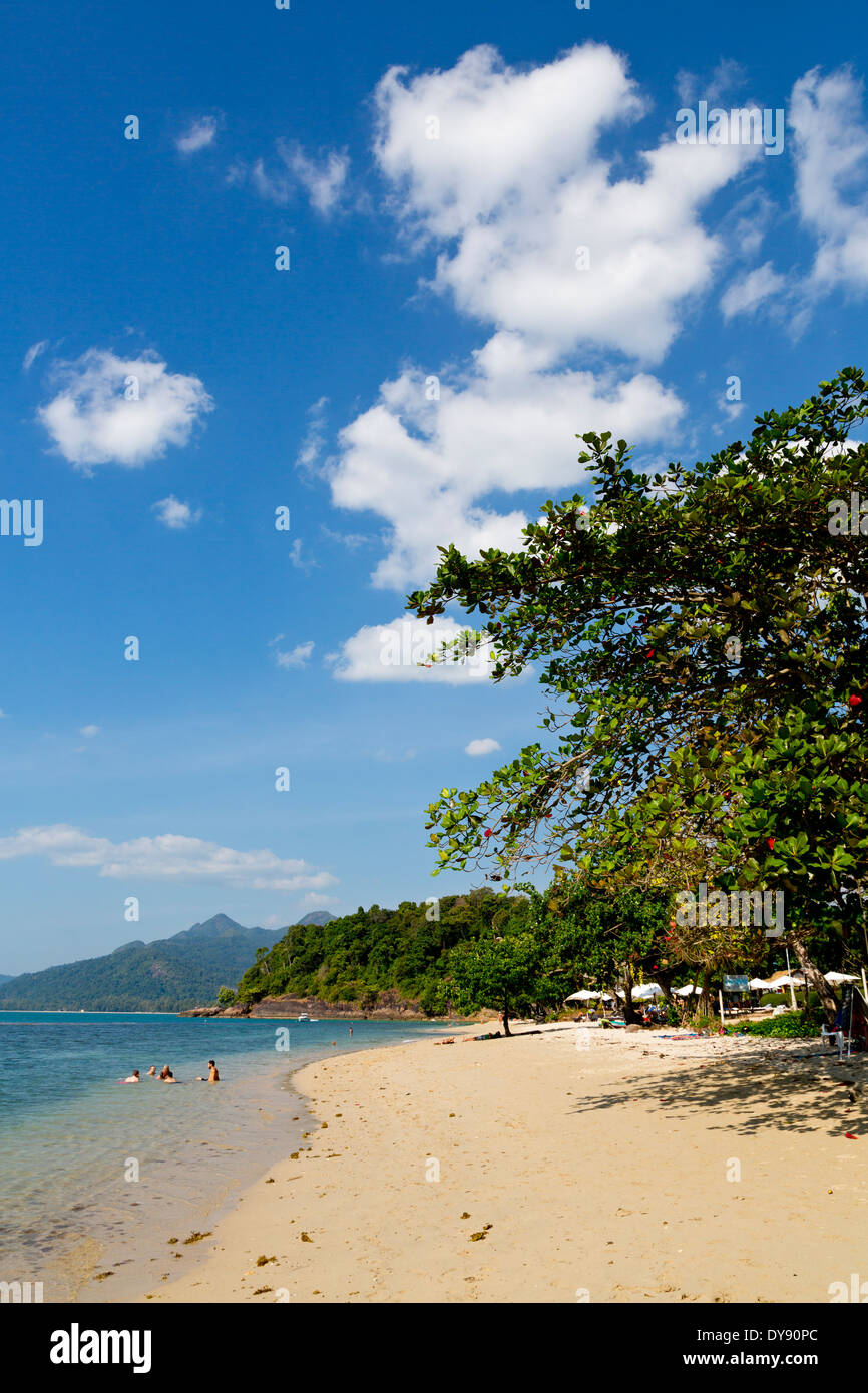 Kai Bae Beach on Ko Chang, Thailand Stock Photo - Alamy