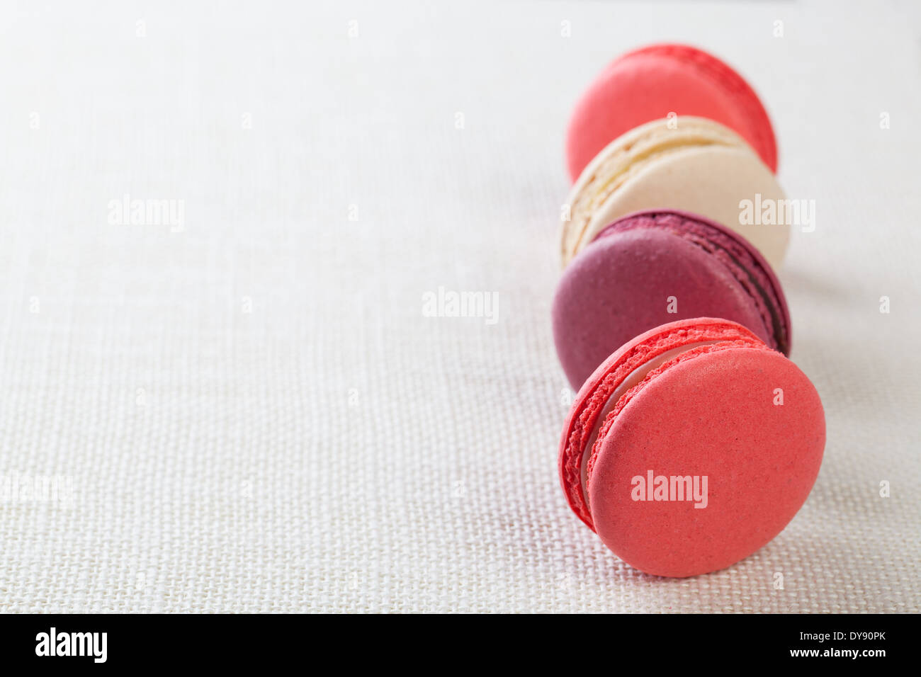 French traditional dessert macaroons Stock Photo - Alamy