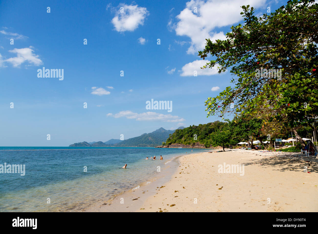 Kai Bae Beach on Ko Chang, Thailand Stock Photo - Alamy