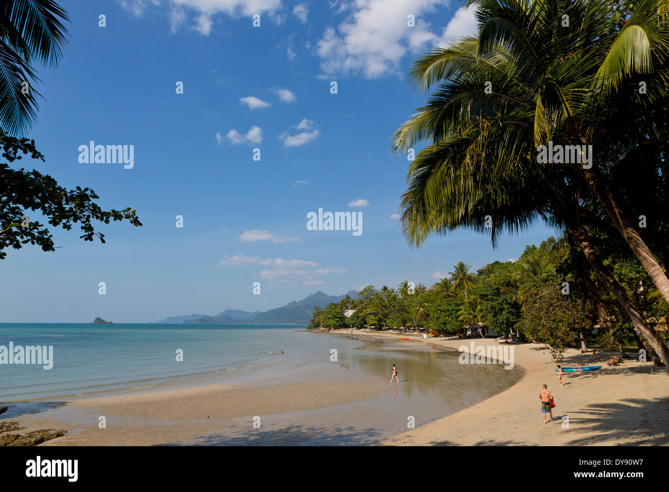 Kai Bae Beach on Ko Chang, Thailand Stock Photo - Alamy