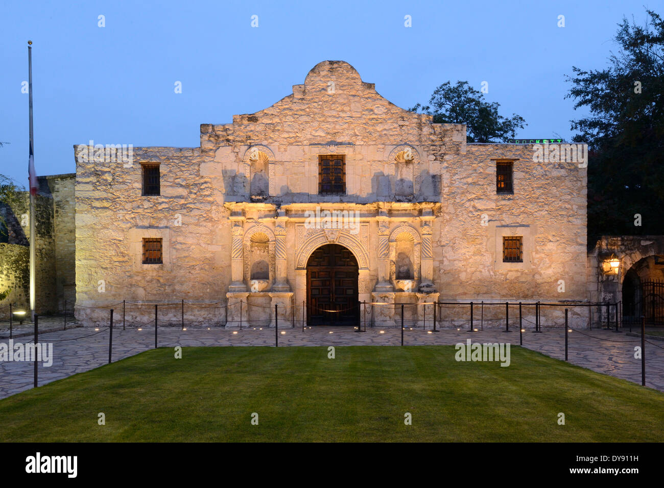 USA, United States, America, Texas, San Antonio, The Alamo, Alamo ...