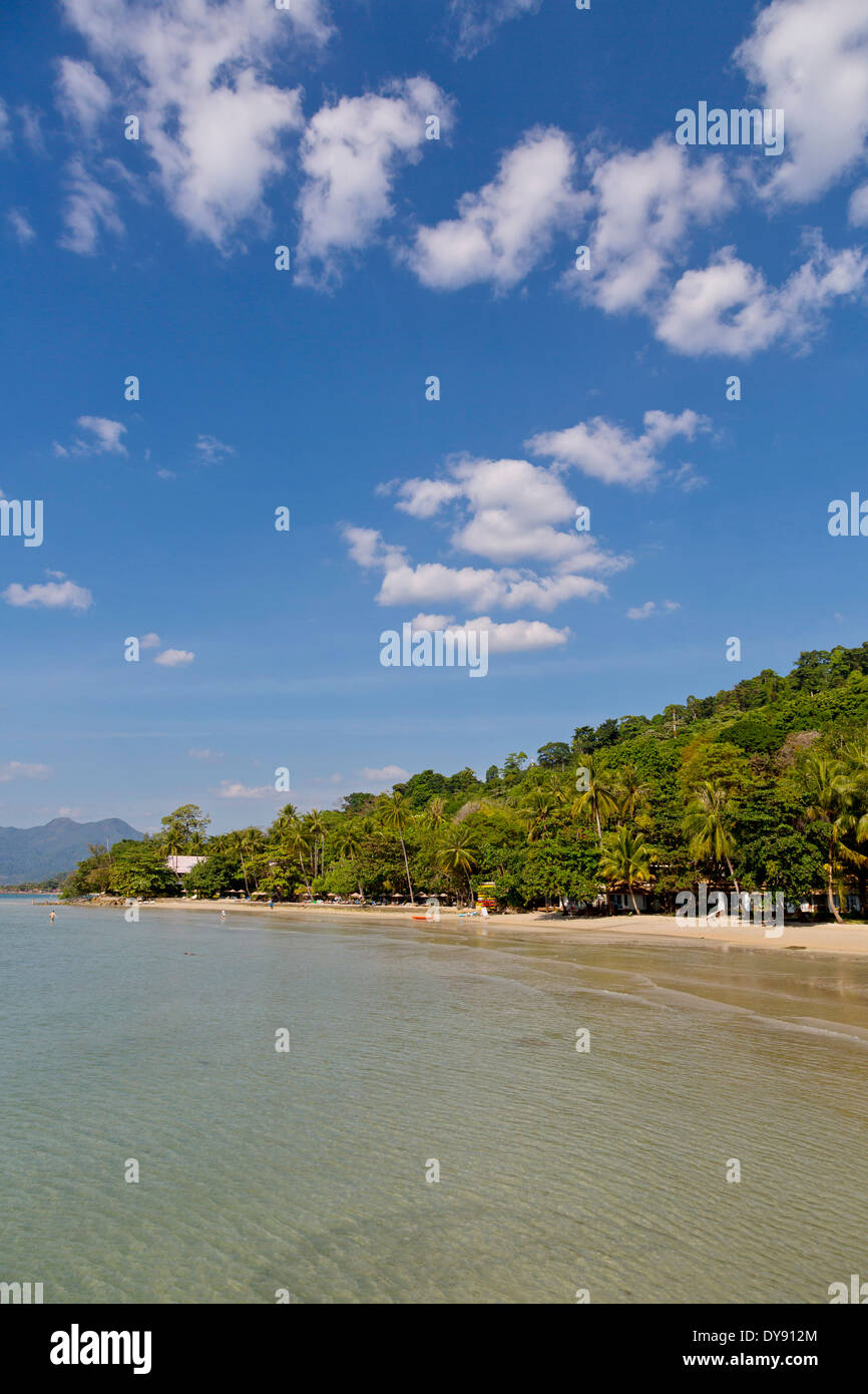 Kai Bae Beach on Ko Chang, Thailand Stock Photo - Alamy