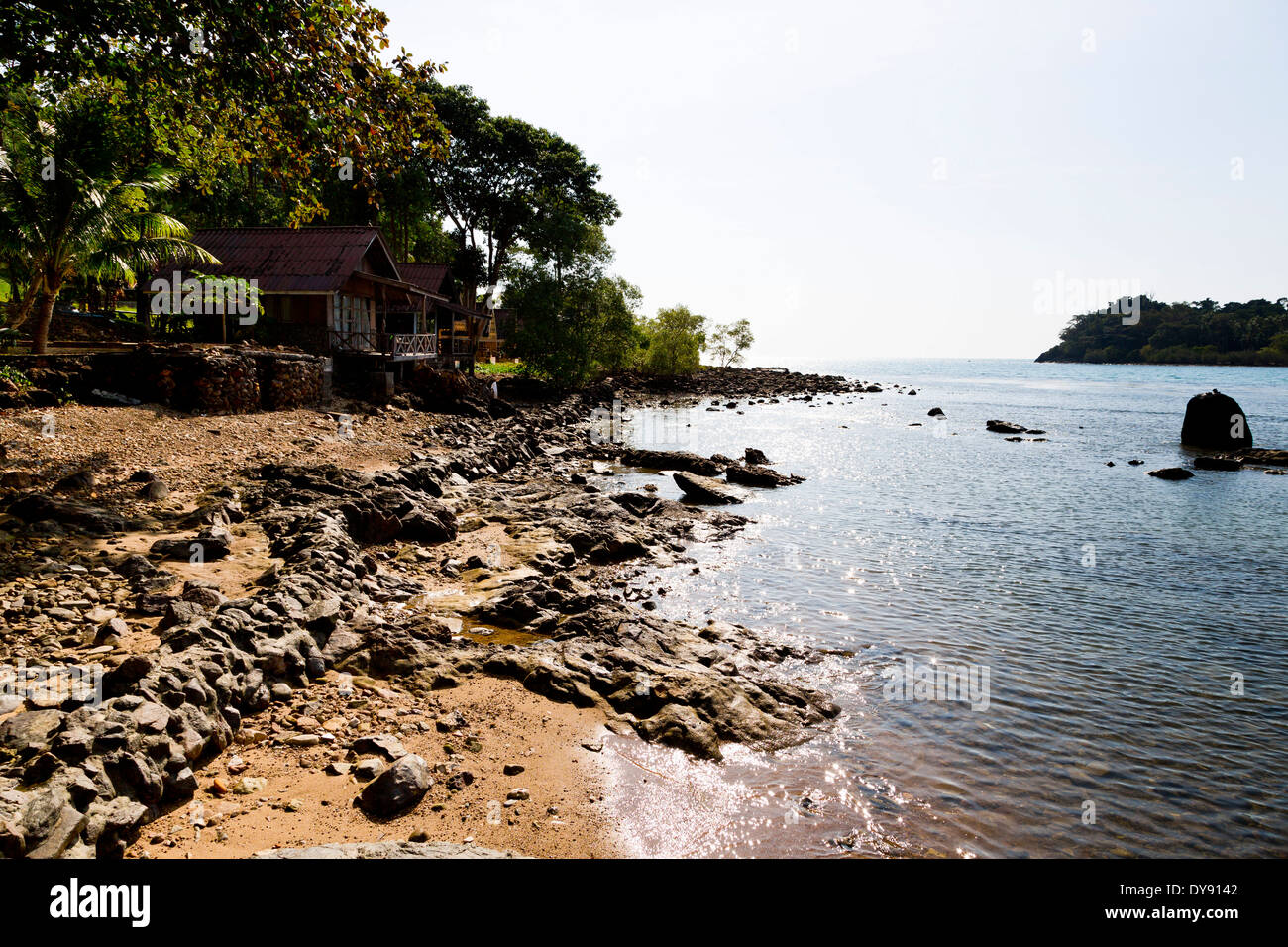 Kai Bae Beach on Ko Chang, Thailand Stock Photo - Alamy