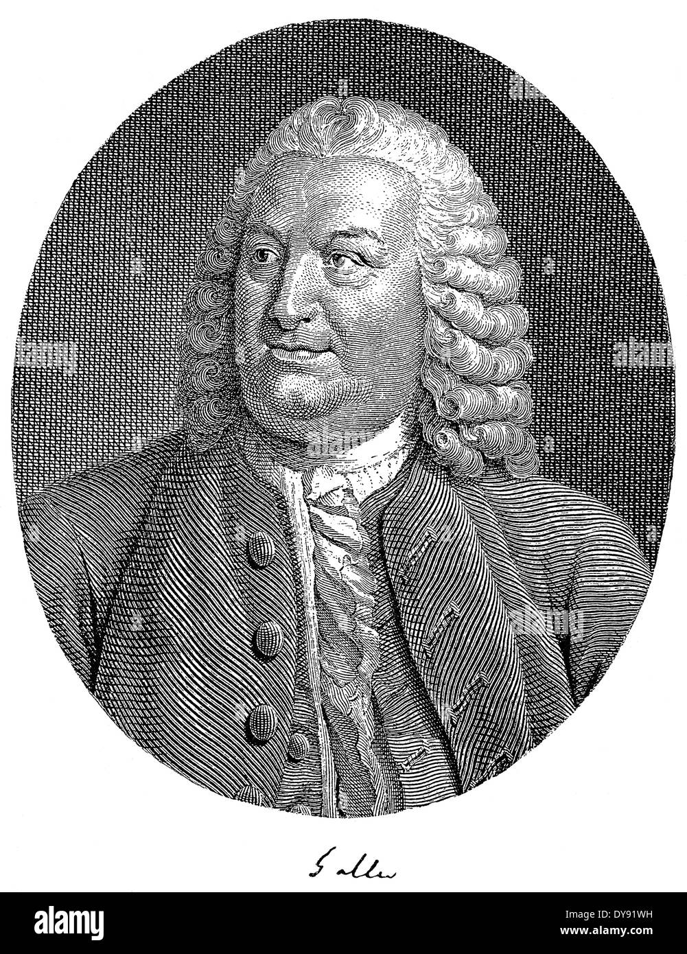 Albrecht von haller Black and White Stock Photos & Images - Alamy
