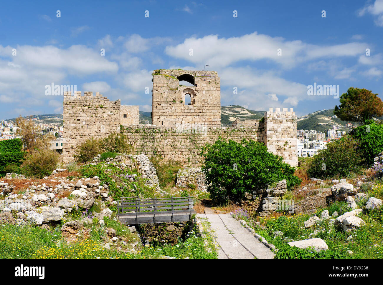 Byblos Castle, Lebanon Stock Photo - Alamy