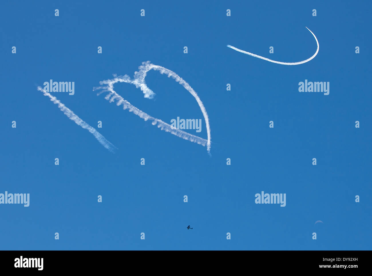 Heart sky hi-res stock photography and images - Alamy