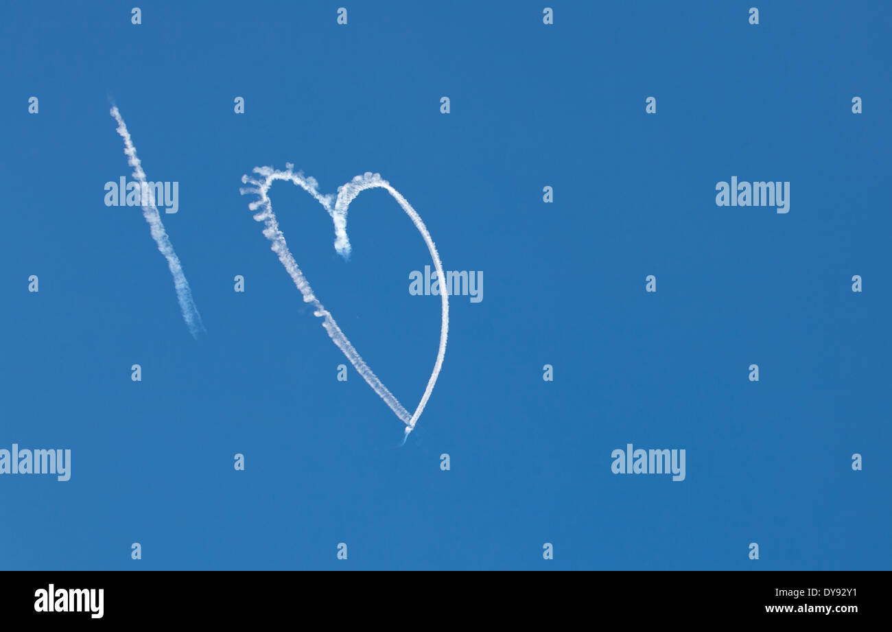 Skywriter writing hi-res stock photography and images - Alamy