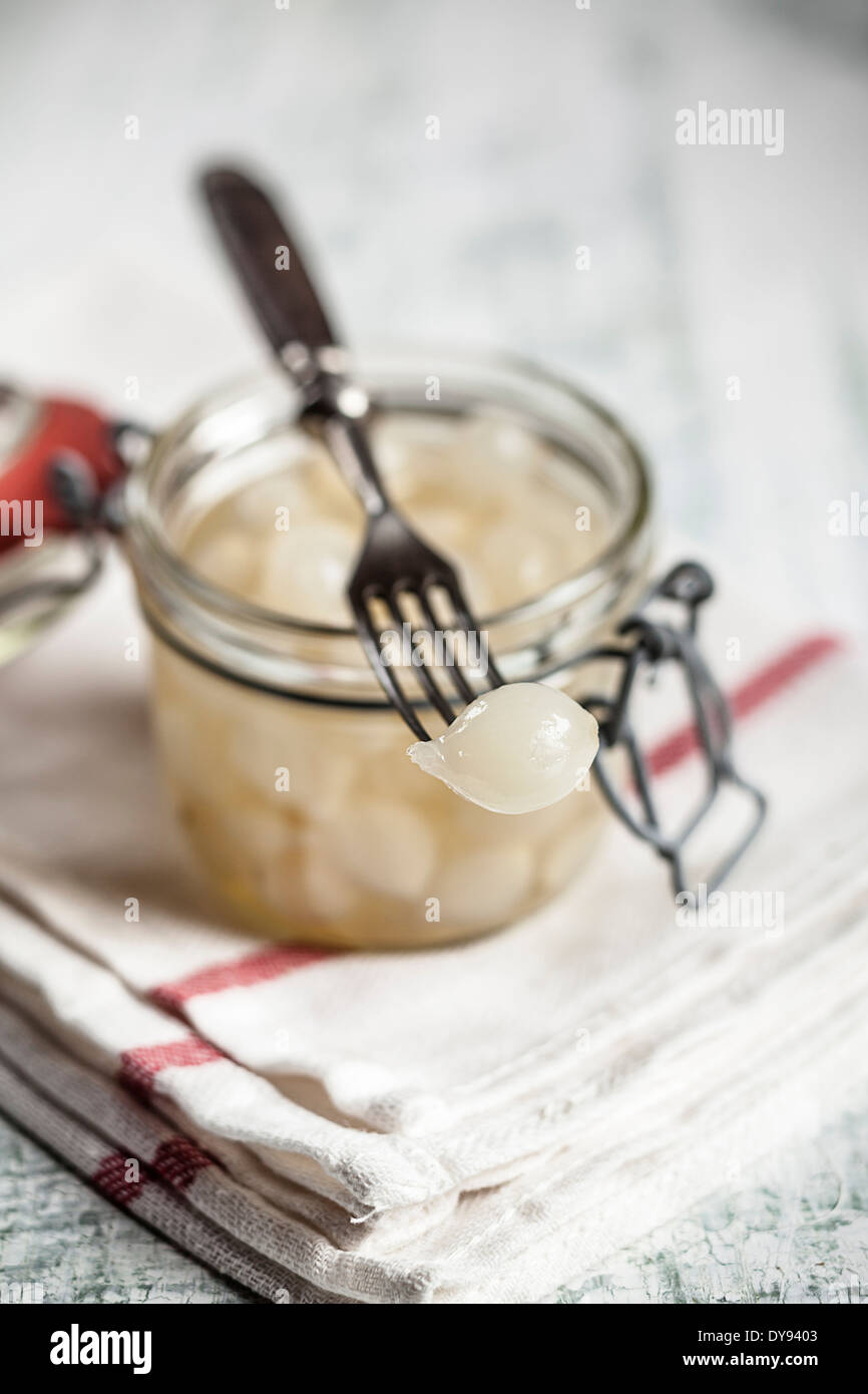 Silverskin Onions High Resolution Stock Photography and Images - Alamy