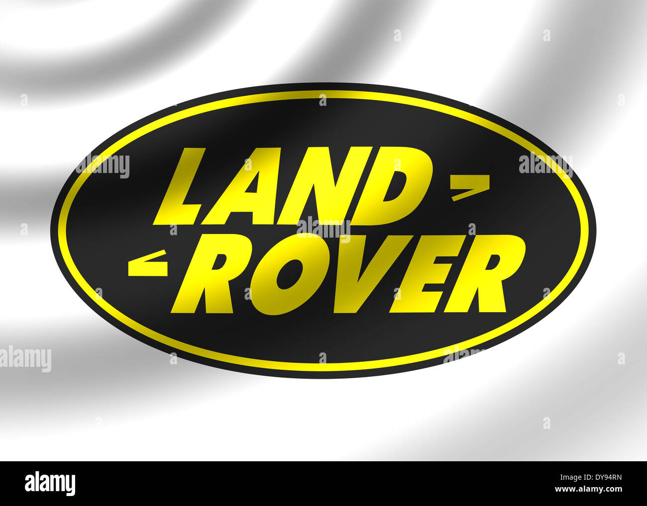 Land Rover logo icon symbol emblem flag Stock Photo - Alamy