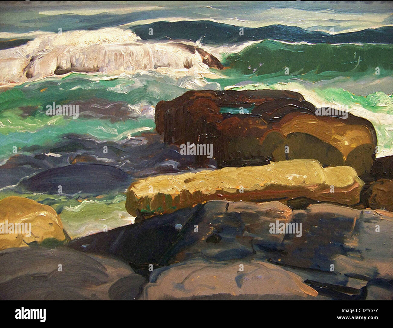 George Wesley Bellows Rolling Breakers Stock Photo - Alamy