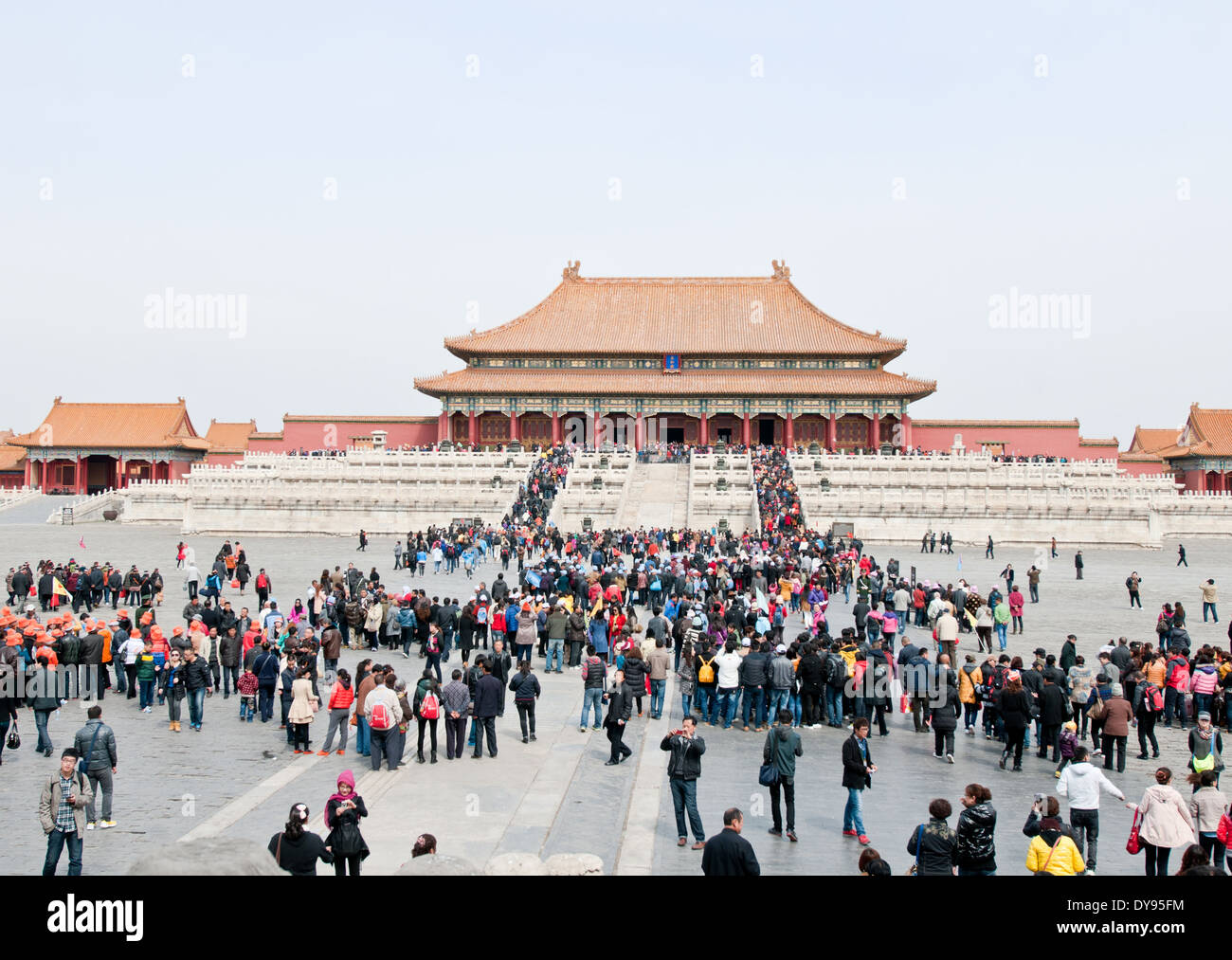 Hall of Supreme Harmony (Taihedian) in Forbidden City, Beijing, China ...