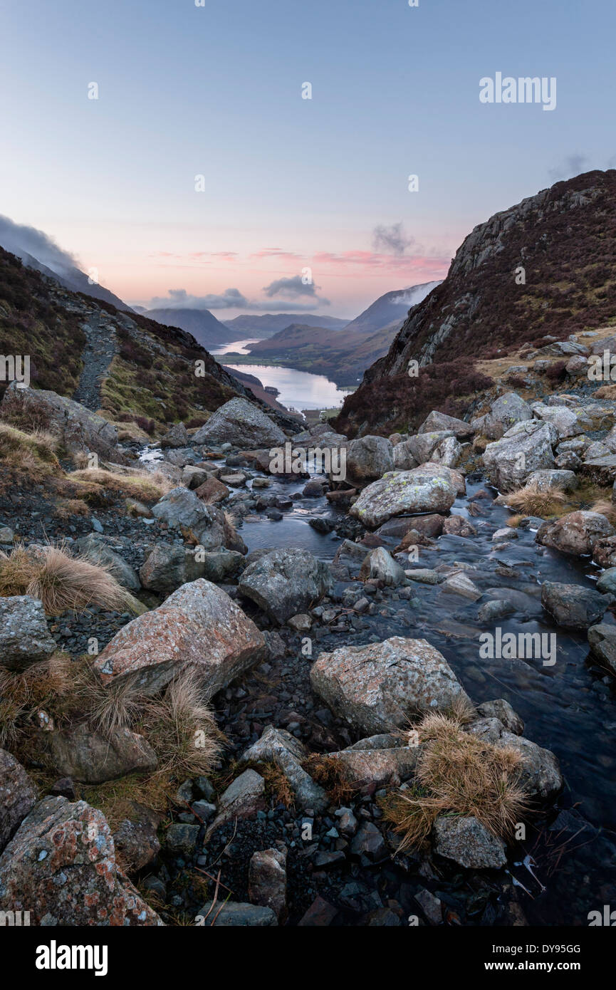 Buttermere Lake District Sunset Stock Photos & Buttermere Lake District ...