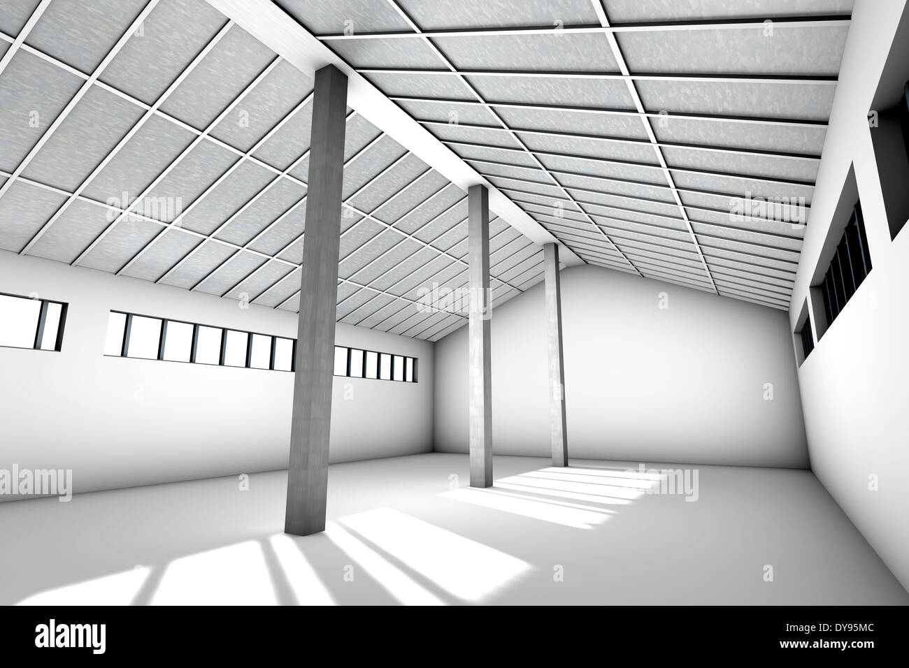 Empty industrial space hi-res stock photography and images - Alamy