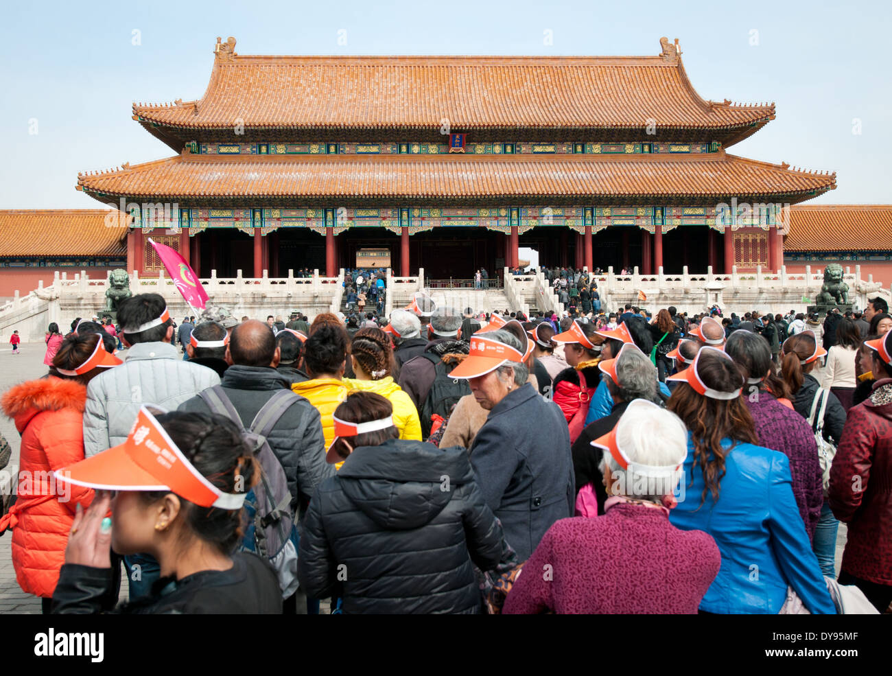 Hall of Supreme Harmony (Taihedian) in Forbidden City, Beijing, China ...