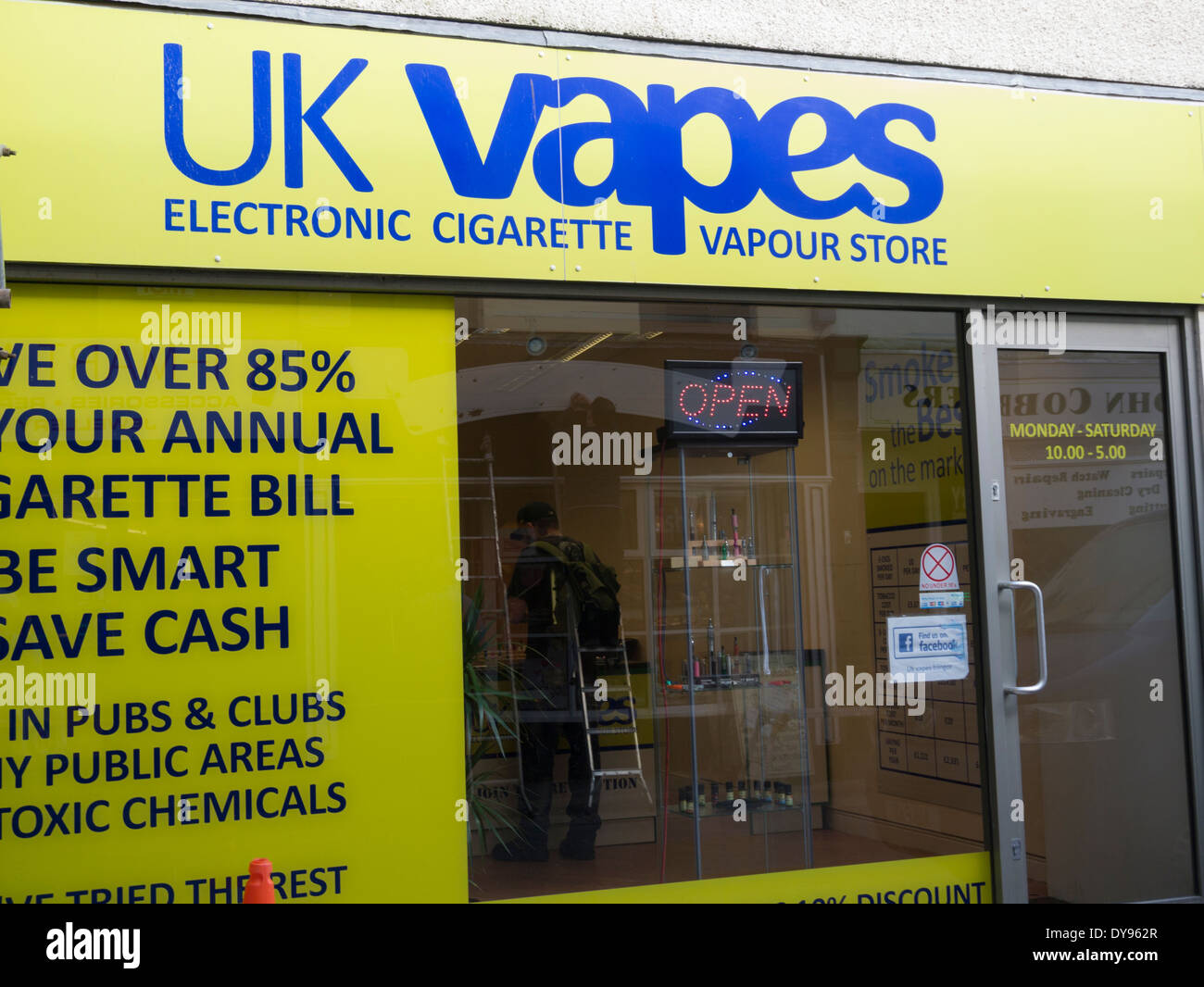 Electronic Cigarette Vapour Store High Street Bangor City Gwynedd North ...