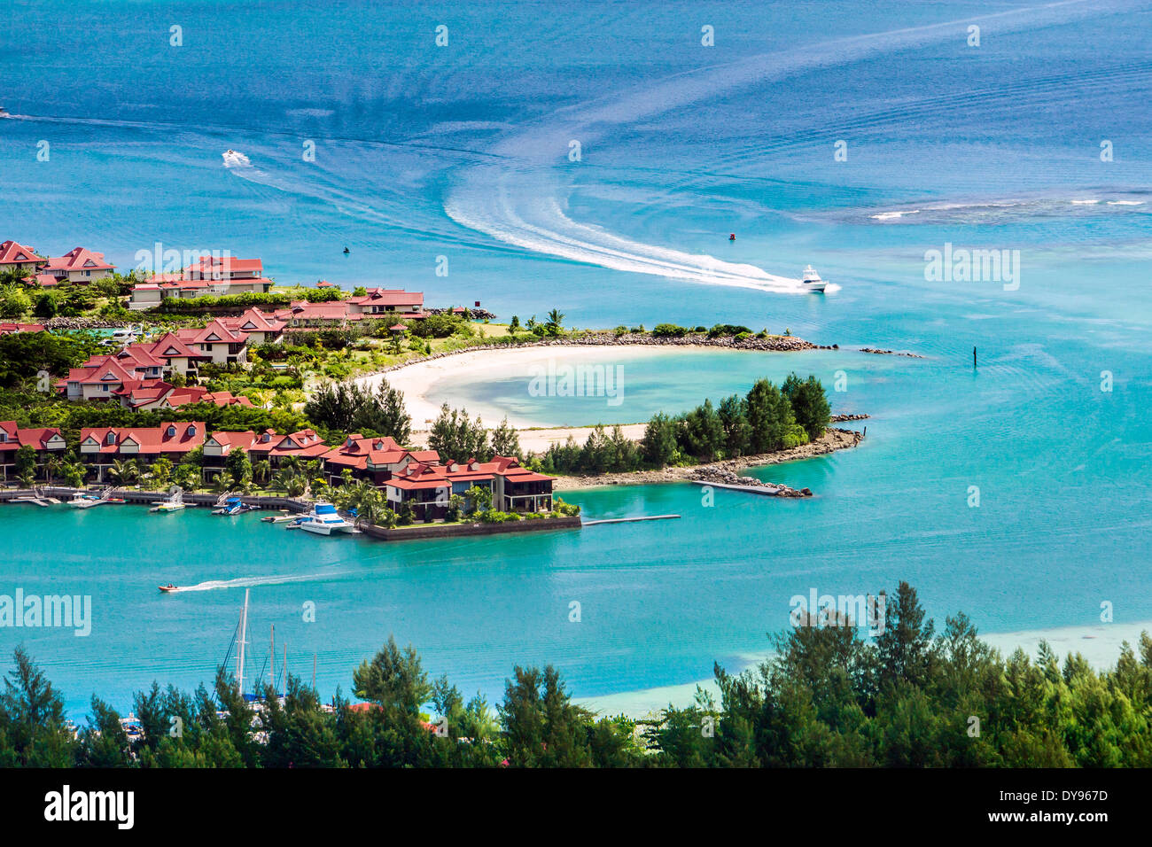 Seychelles mahe victoria hi-res stock photography and images - Alamy