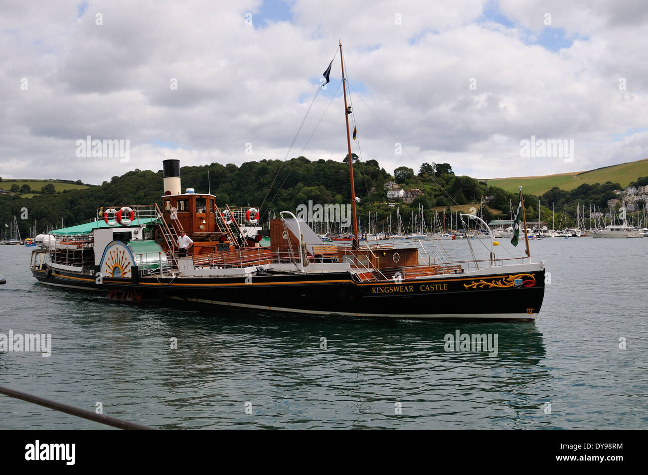 old paddle boat Stock Photo - Alamy