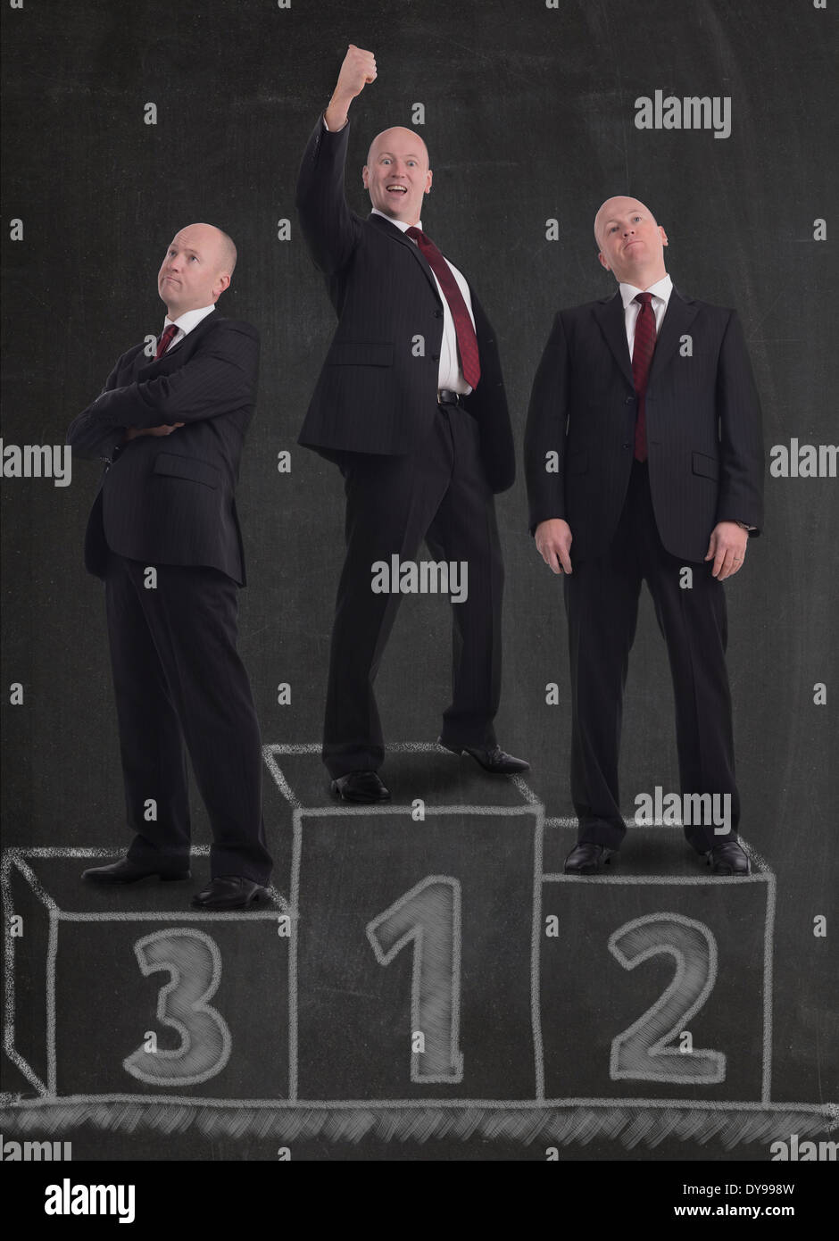 Winners podium isolated hi-res stock photography and images - Alamy