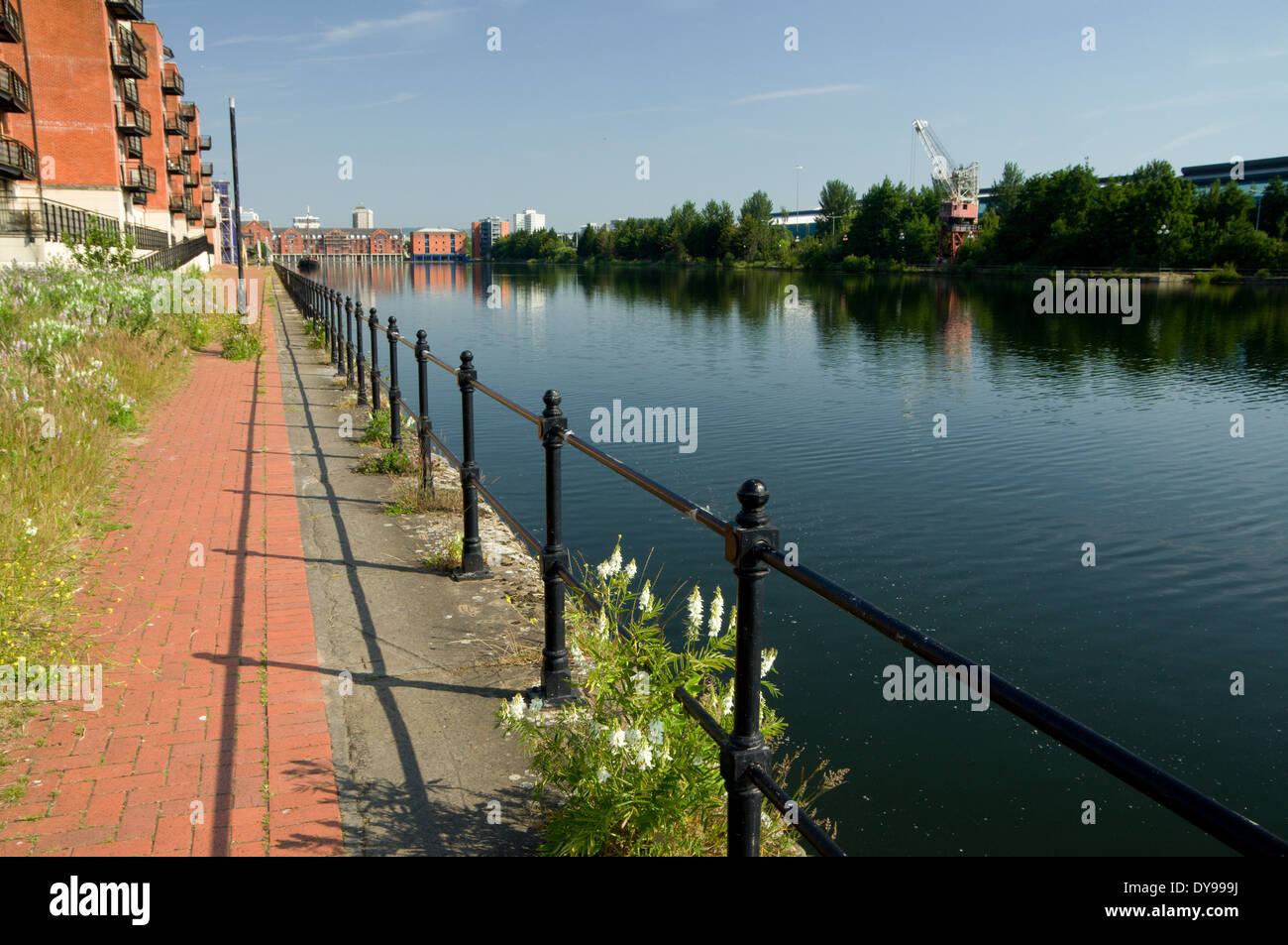 Atlantic Wharf, Cardiff Bay, Cardiff, Wales, UK Stock Photo - Alamy