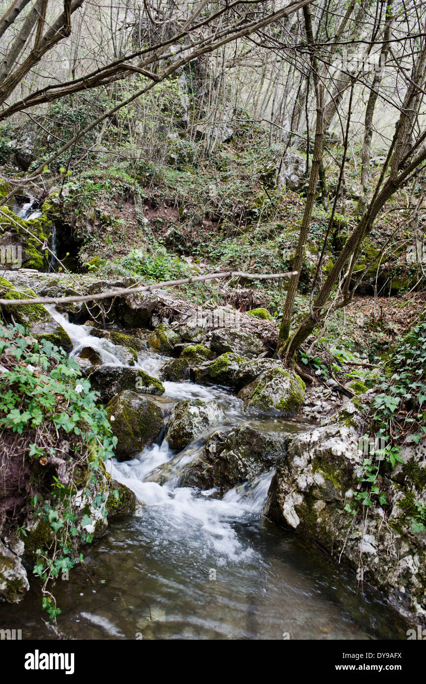 Wood waterfall hi-res stock photography and images - Alamy
